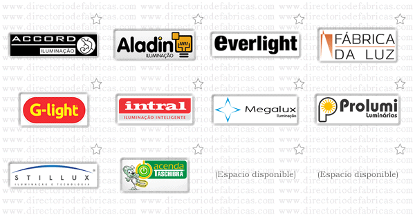 FÁBRICAS DE LUMINÁRIAS NO BRASIL